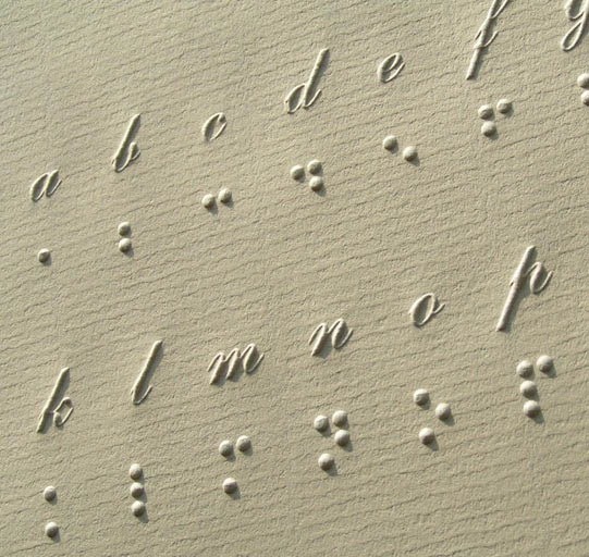 Tìm hiểu về chữ nổi Braille